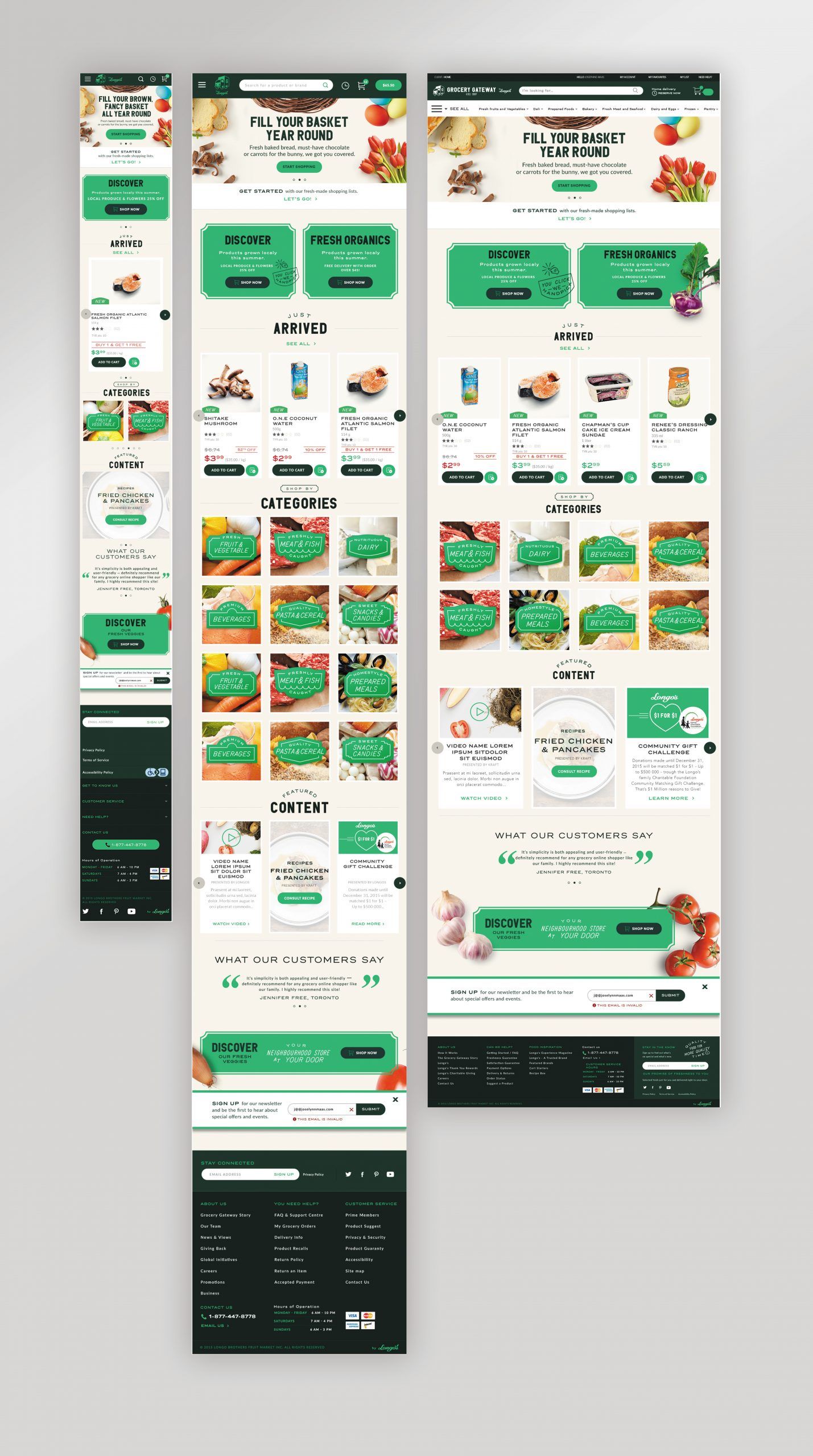 Grocery Gateway | Website – Thoughtful Design for Good People